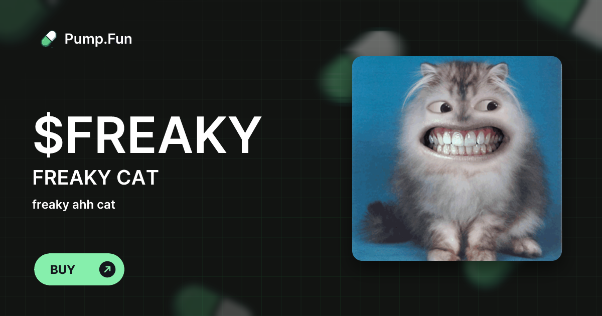 FREAKY CAT ($FREAKY) - Pump