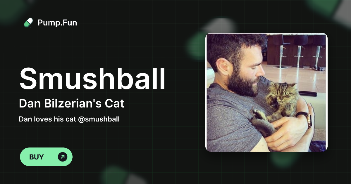 Dan Bilzerian's Cat (Smushball) - Pump