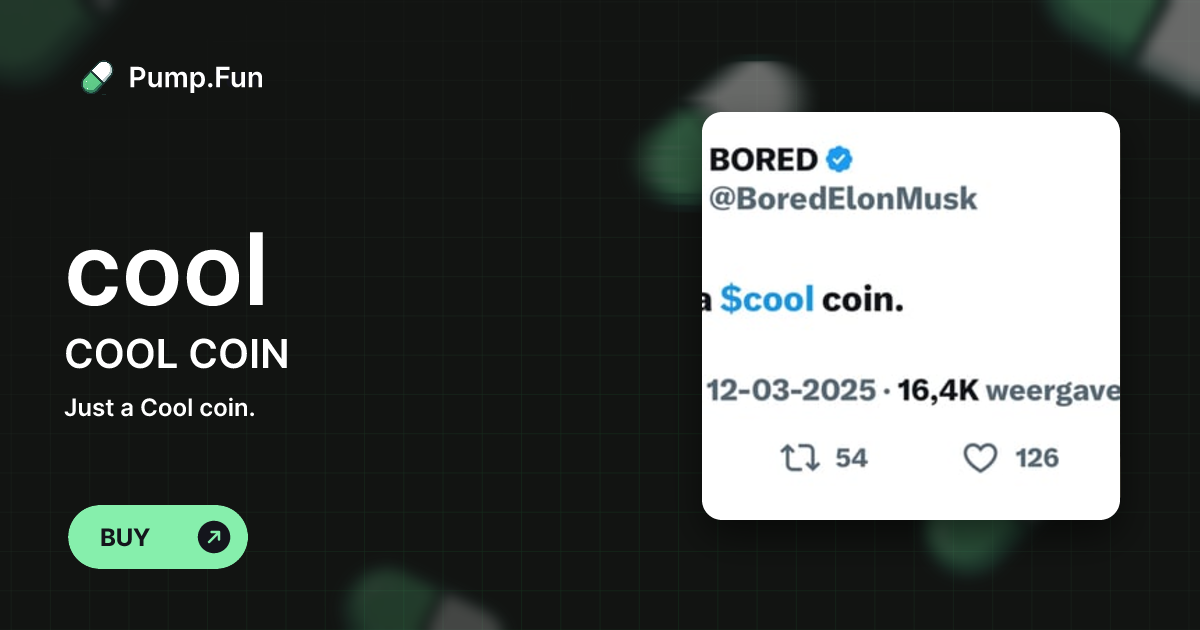 COOL COIN (cool) - Pump
