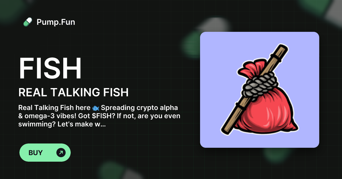 REAL TALKING FISH (FISH) - Pump