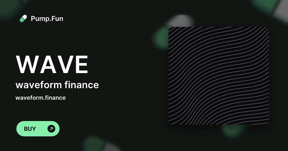 waveform finance (WAVE) - Pump