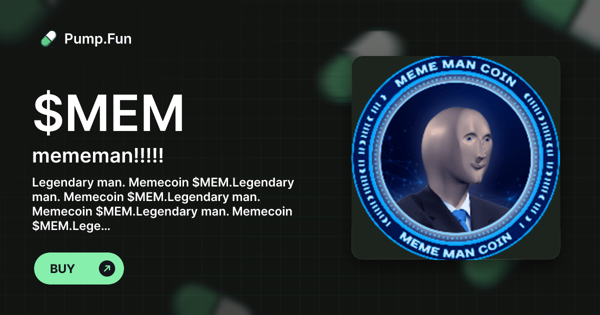 mememan!!!!! ($MEM) - Pump