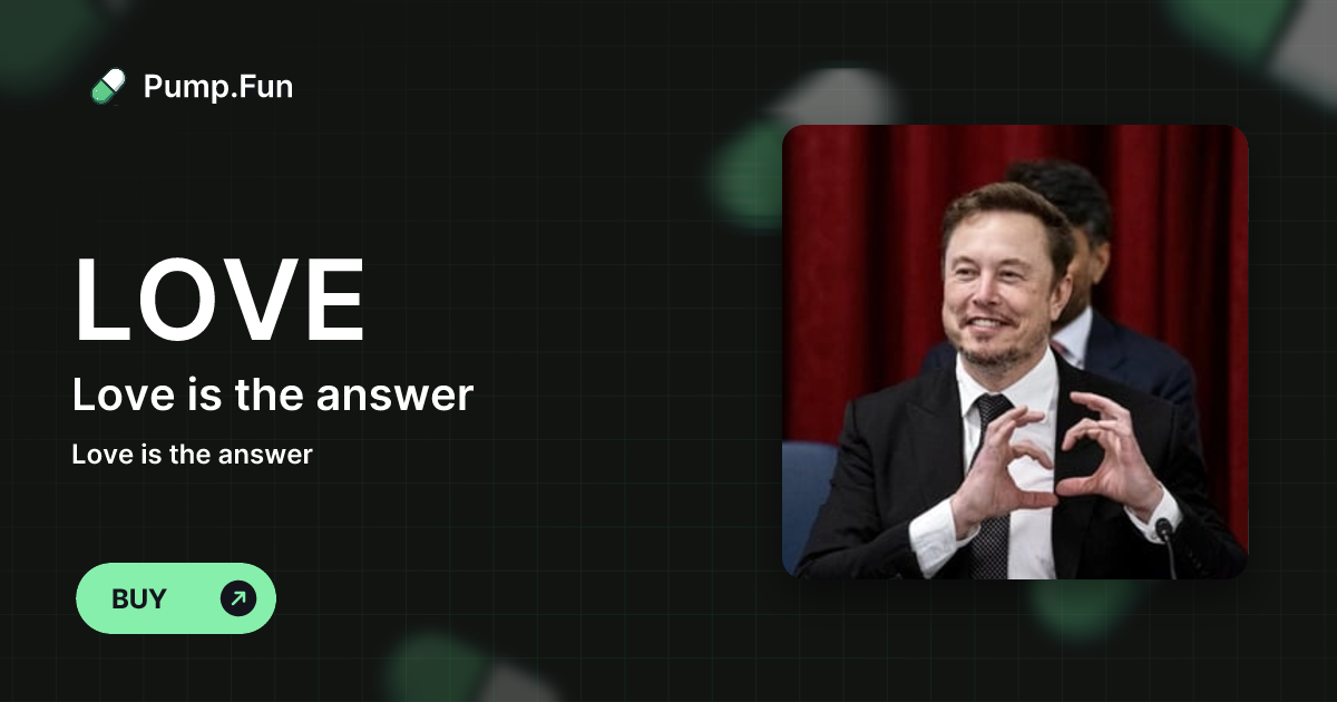 Love is the answer (LOVE) - Pump