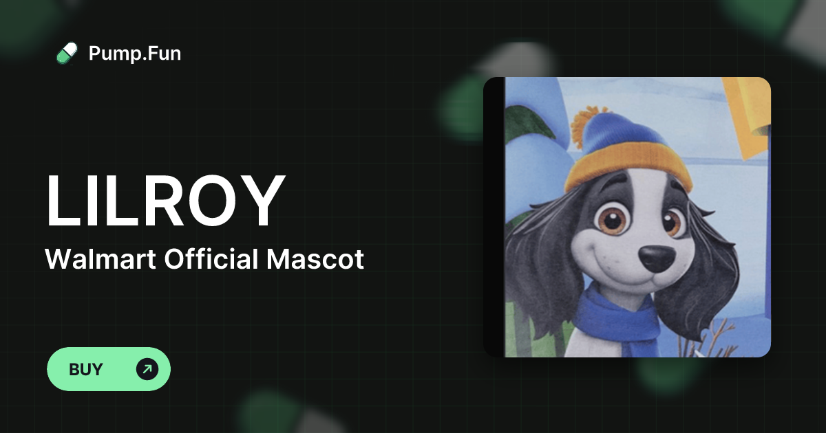 Walmart Official Mascot (LILROY) - Pump