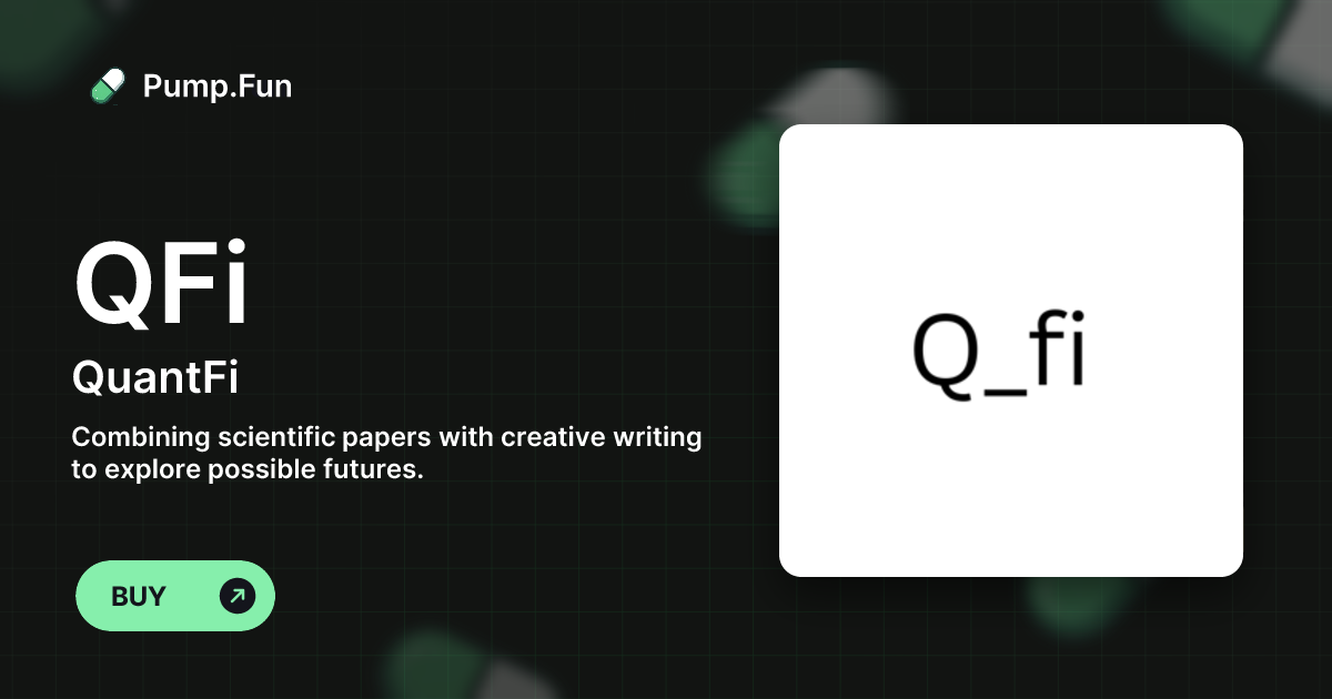QuantFi (QFi) - Pump