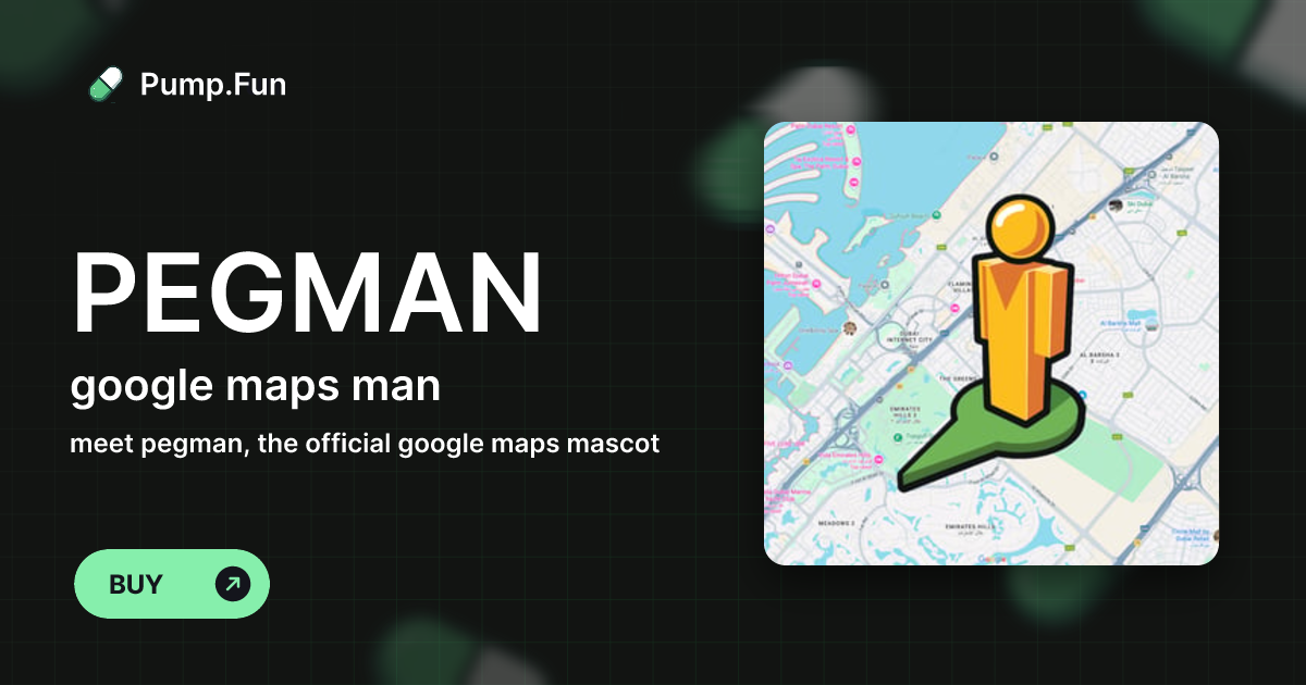 google maps man (PEGMAN) - Pump