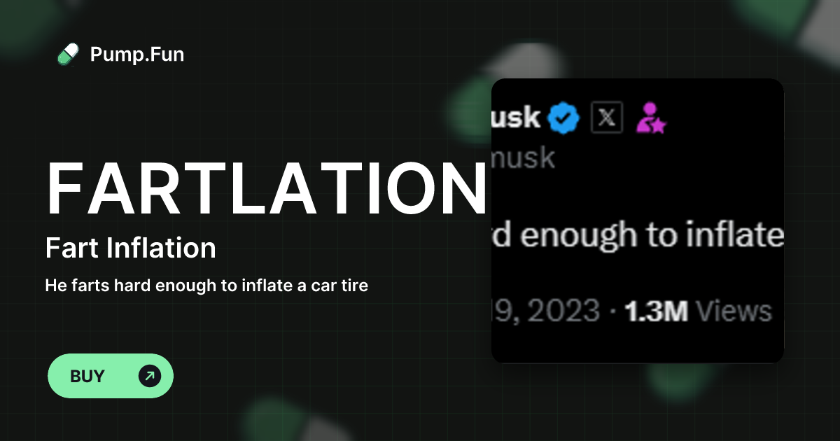 Fart Inflation (FARTLATION) - Pump