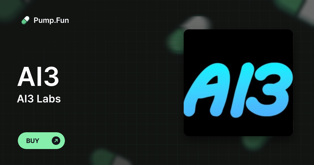 AI3 Labs (AI3) - Pump