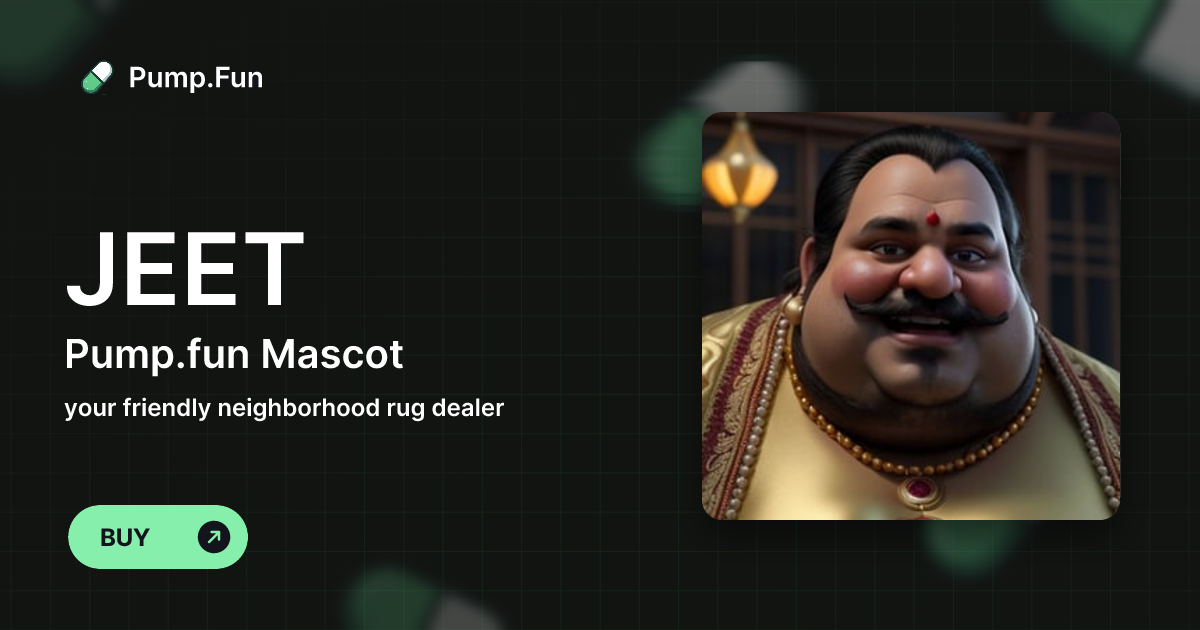 Pump.fun Mascot (JEET) - Pump