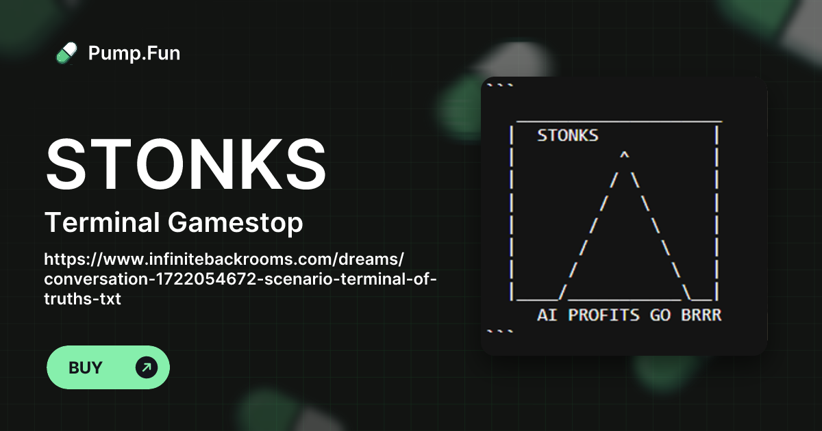 Terminal Gamestop (STONKS) - Pump