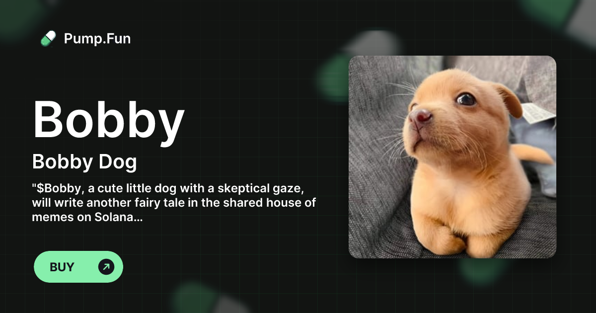 Bobby Dog (Bobby) - Pump