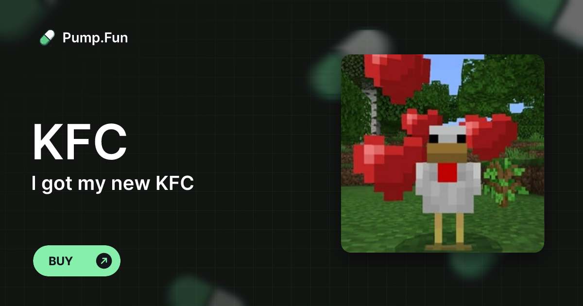 I got my new KFC (KFC) - Pump
