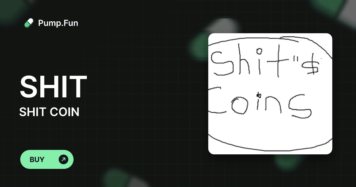 SHIT COIN (SHIT) - Pump