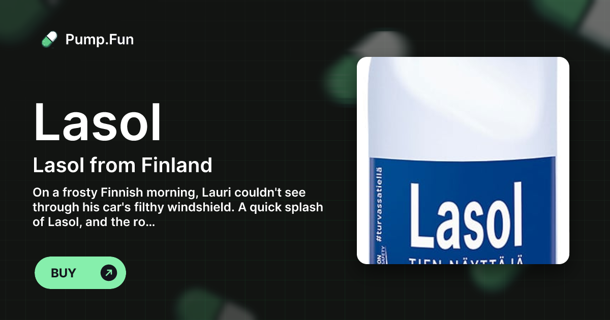 Lasol from Finland (Lasol) - Pump