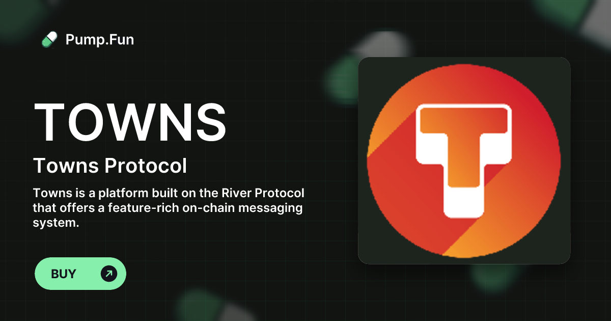 Towns Protocol (TOWNS) - Pump