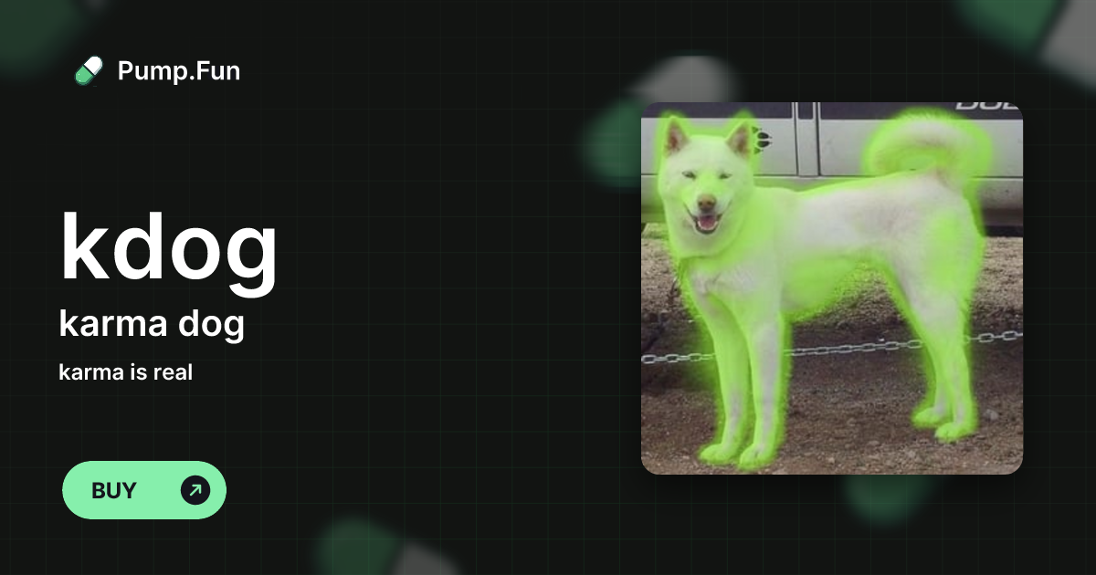 karma dog (kdog) - Pump