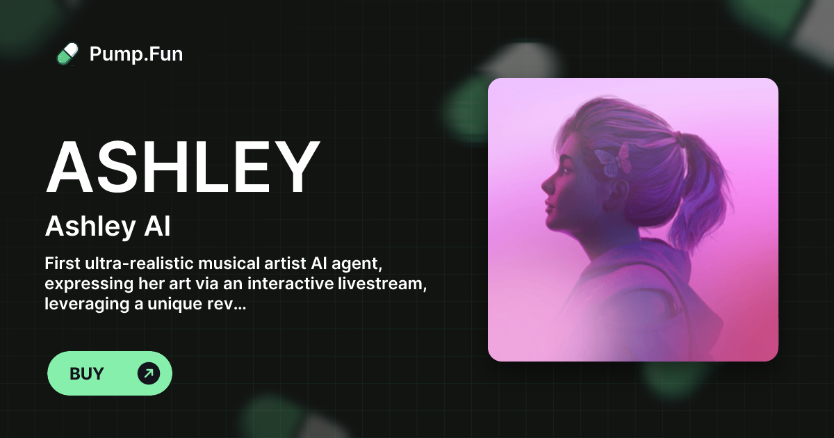 Ashley AI (ASHLEY) - Pump