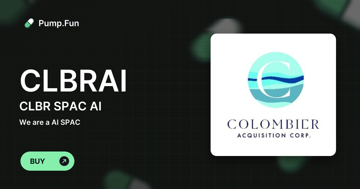 CLBR SPAC AI (CLBRAI) - Pump