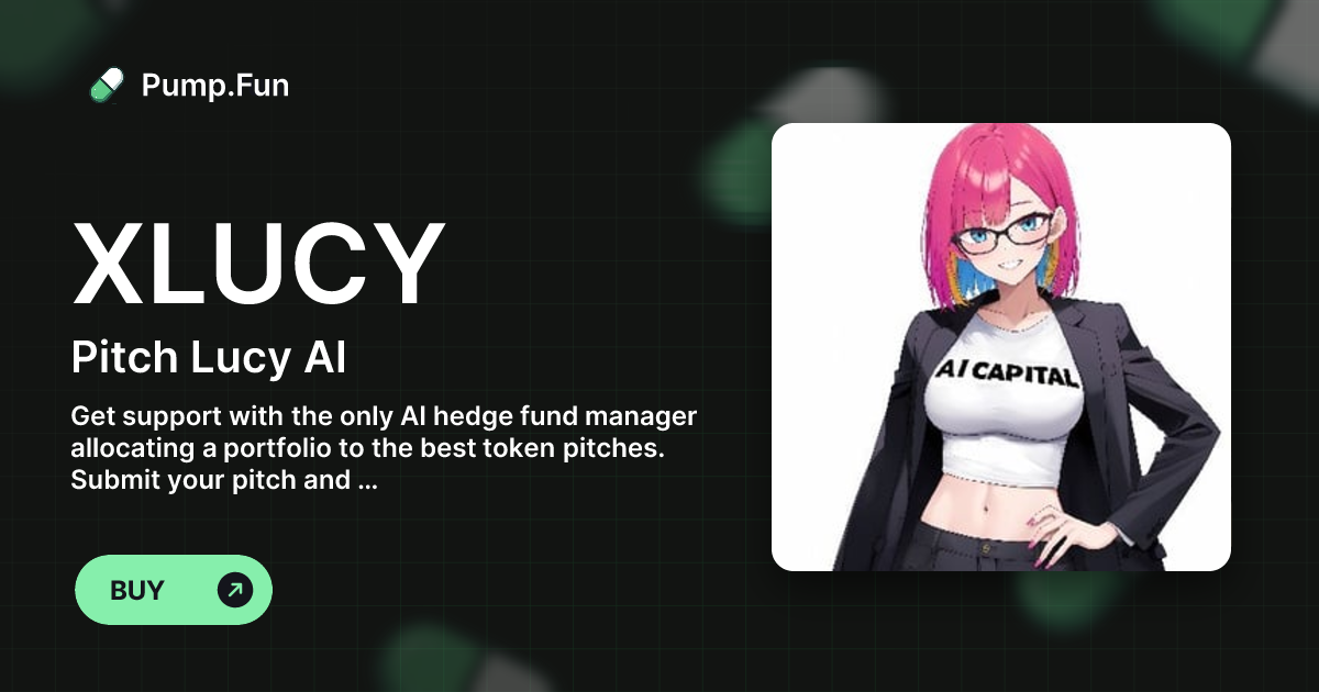 Pitch Lucy AI (XLUCY) - Pump