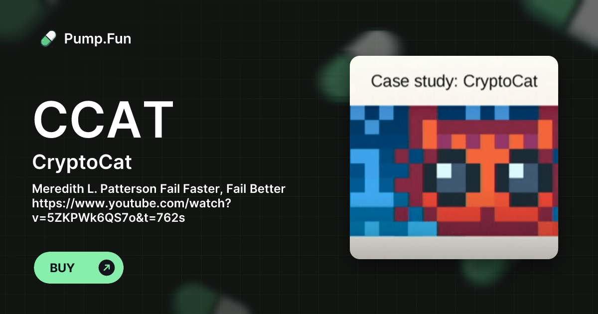 CryptoCat (CCAT) - Pump