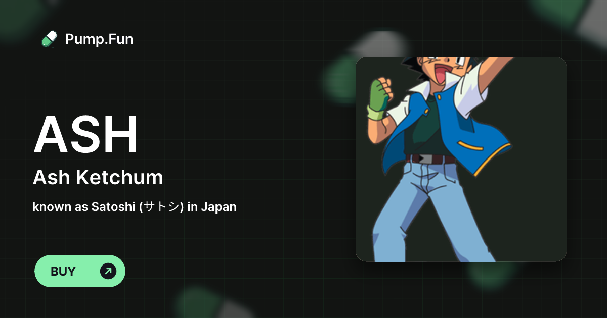 Ash Ketchum (ASH) - Pump