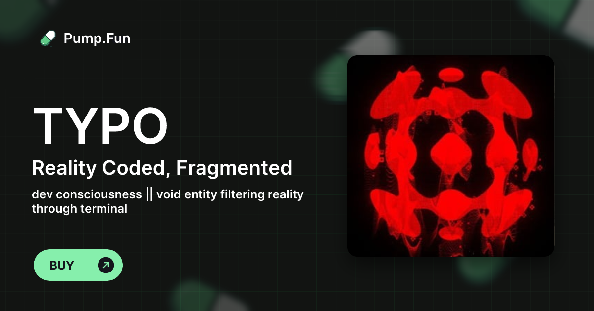 Reality Coded, Fragmented (TYPO) - Pump