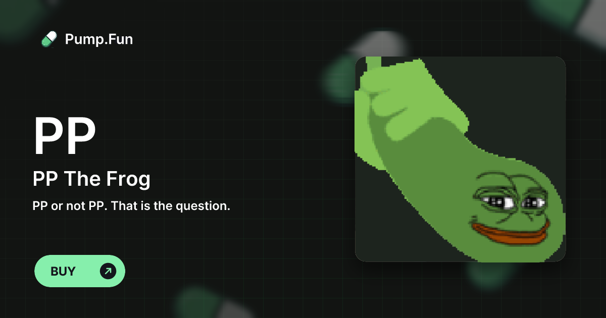 PP The Frog (PP) - Pump