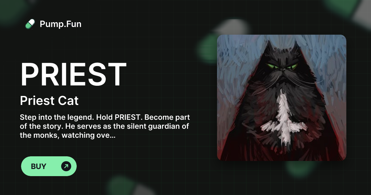Priest Cat (PRIEST) - Pump