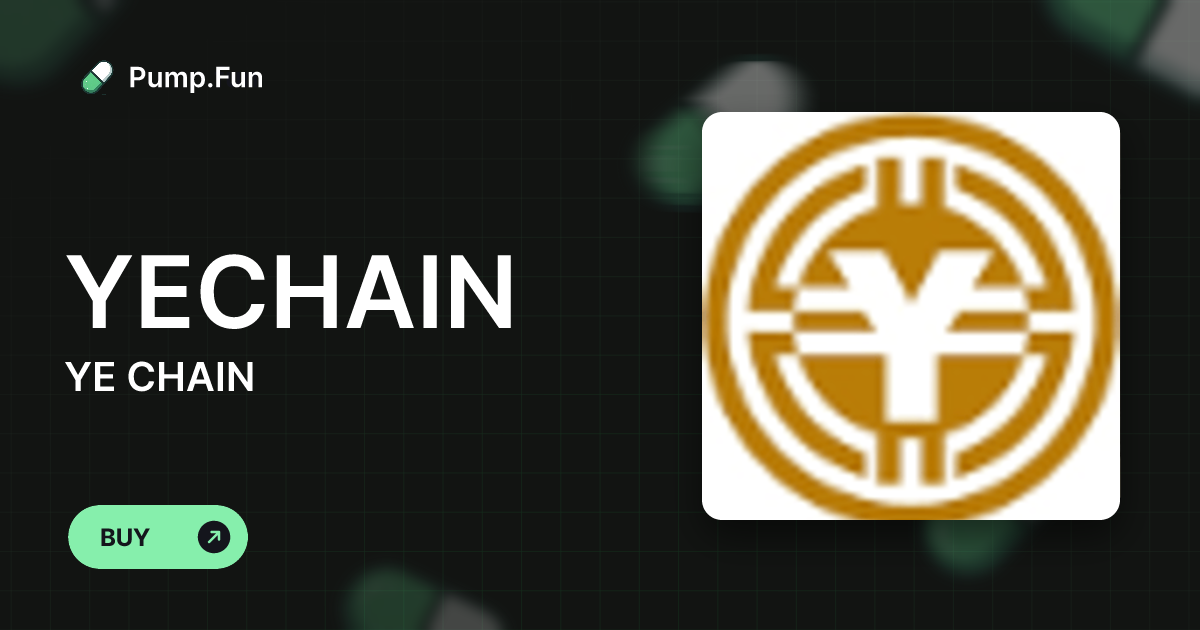 YE CHAIN (YECHAIN) - Pump