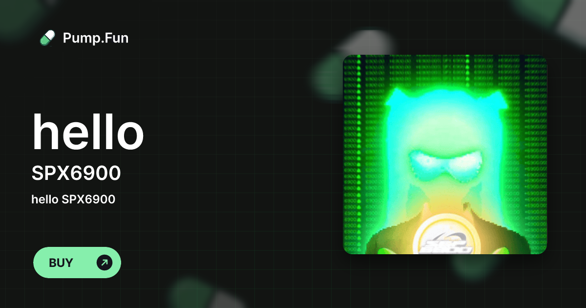 SPX6900 (hello) - Pump