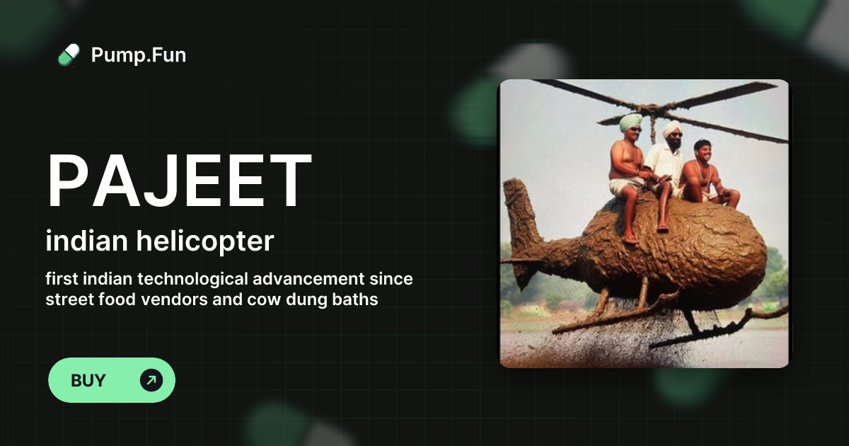 indian helicopter (PAJEET) - Pump