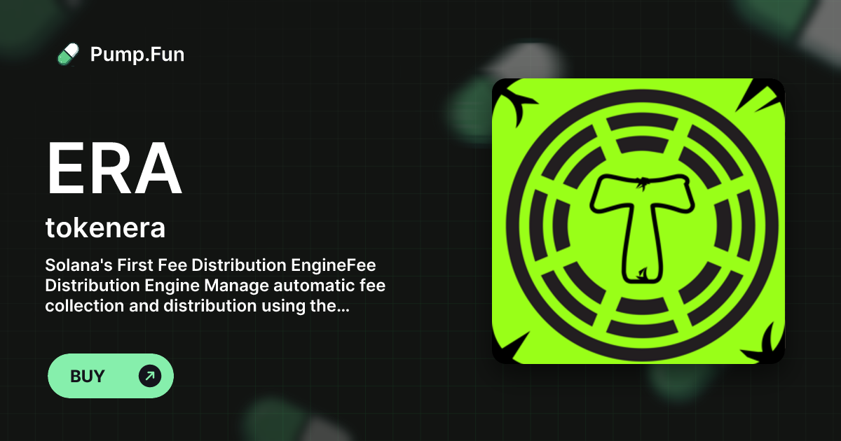 tokenera (ERA) - Pump