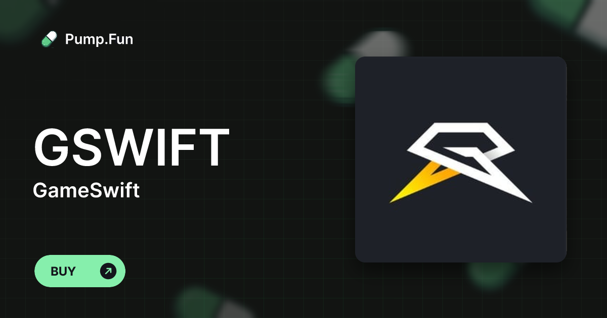 GameSwift (GSWIFT) - Pump