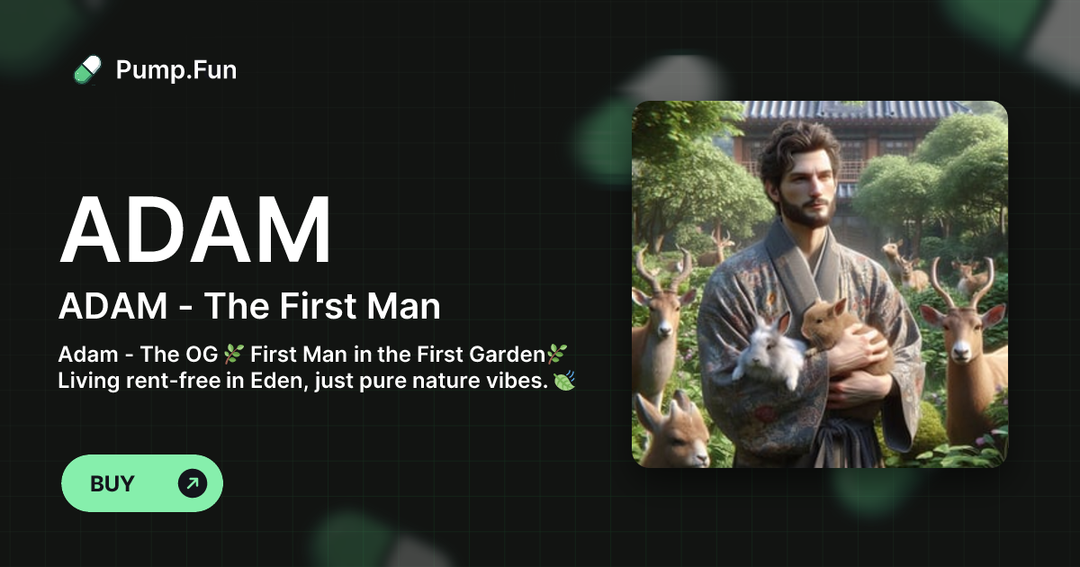 ADAM - The First Man (ADAM) - Pump