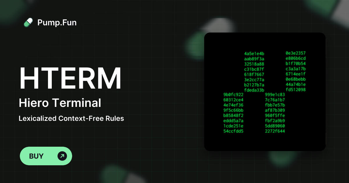 Hiero Terminal (HTERM) - Pump