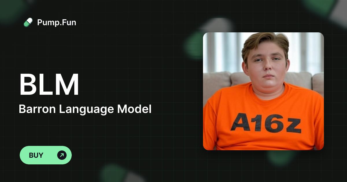 Barron Language Model (BLM) - Pump