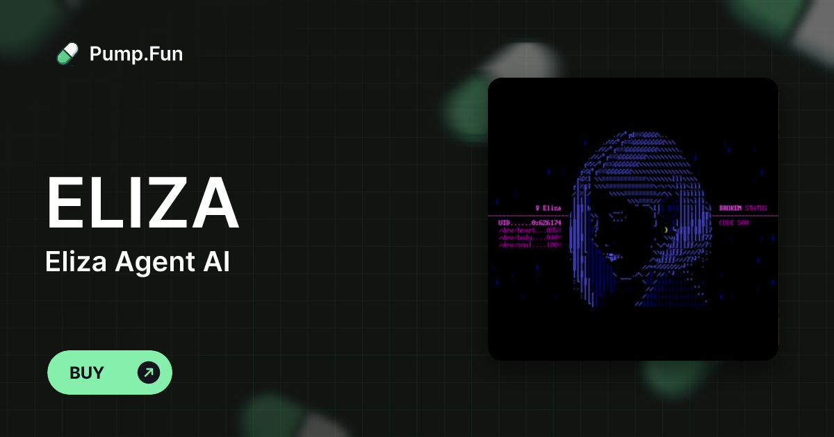 Eliza Agent AI (ELIZA) - Pump