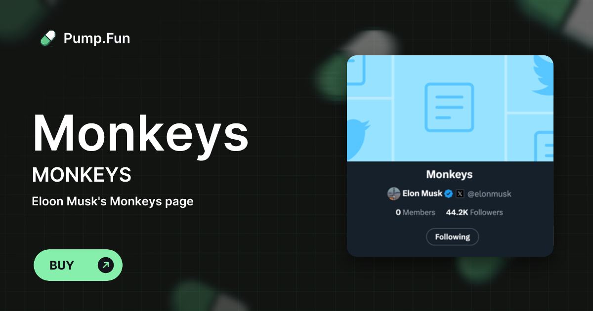 MONKEYS (Monkeys) - Pump