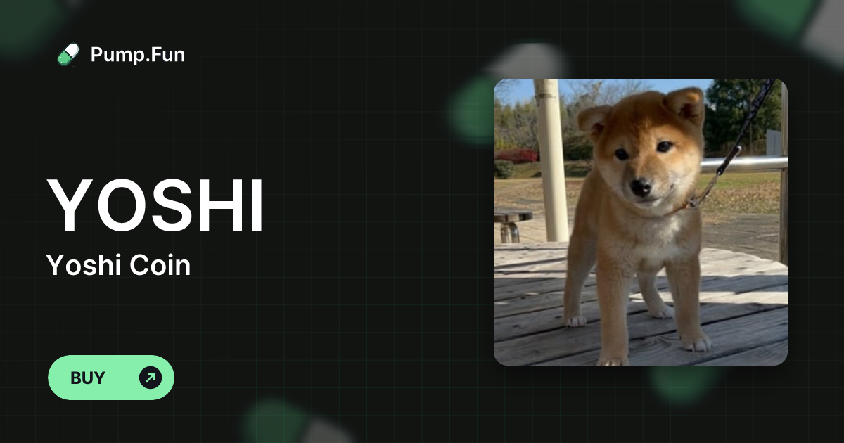 Yoshi Coin (YOSHI) - Pump
