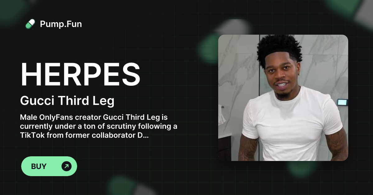 Gucci Third Leg (HERPES) - Pump