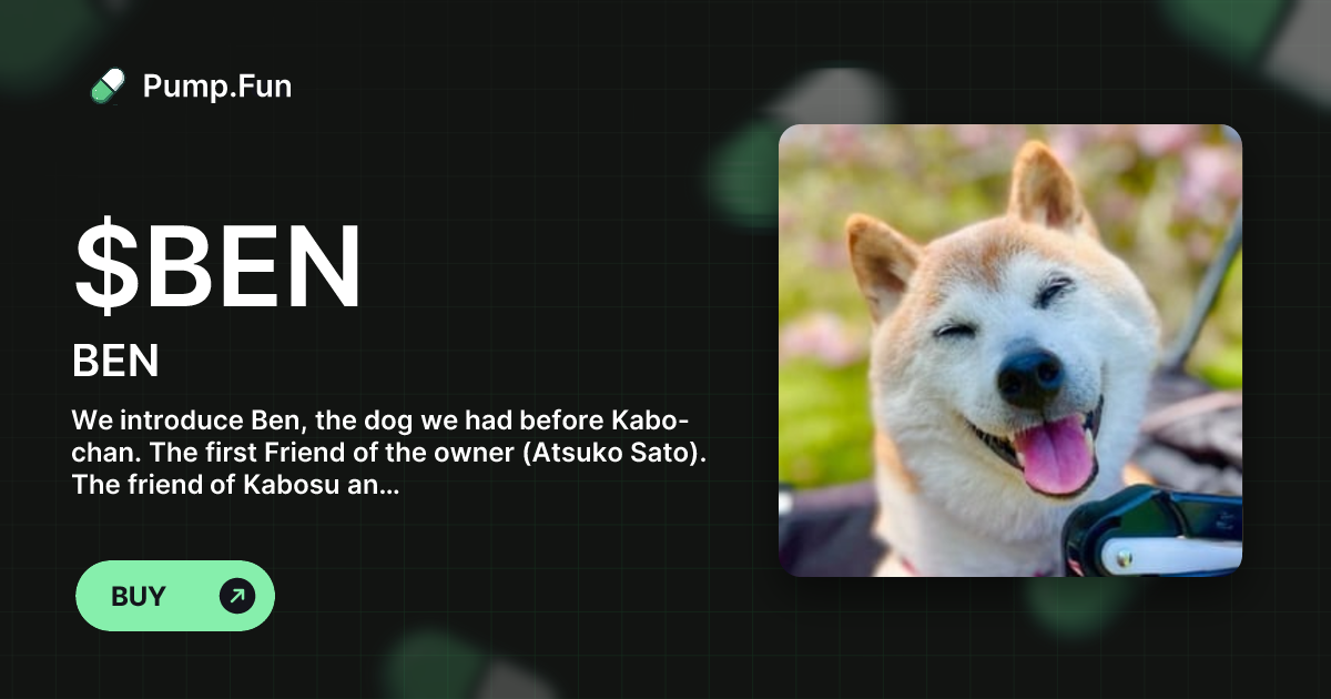 BEN ($BEN) - Pump