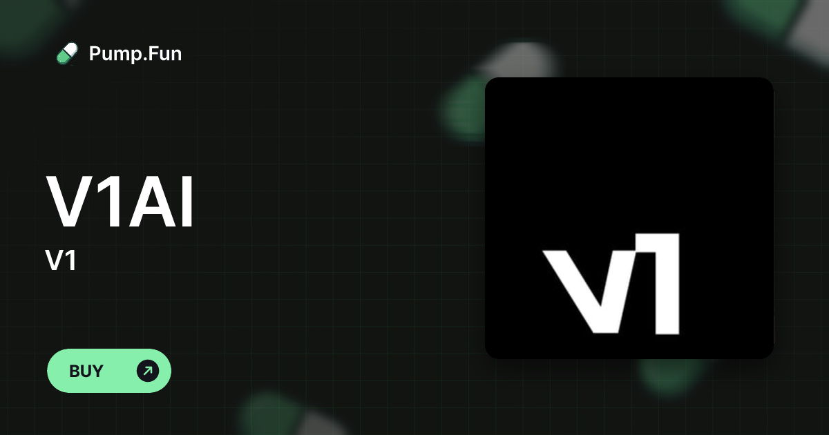 V1 (V1AI) - Pump
