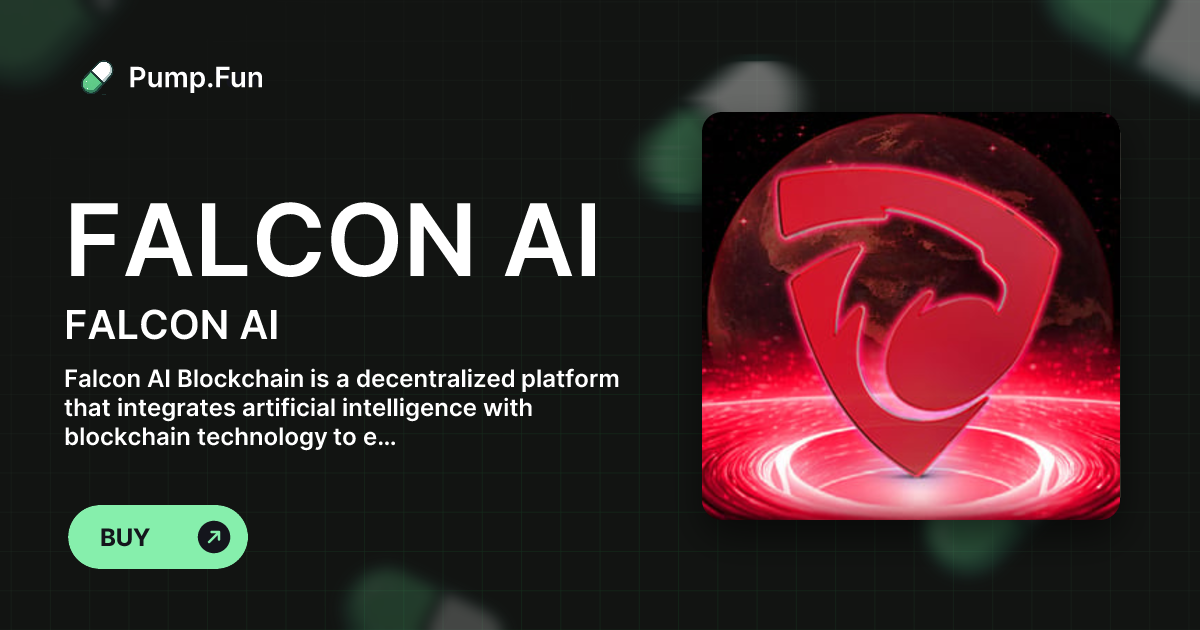 FALCON AI (FALCON AI) - Pump