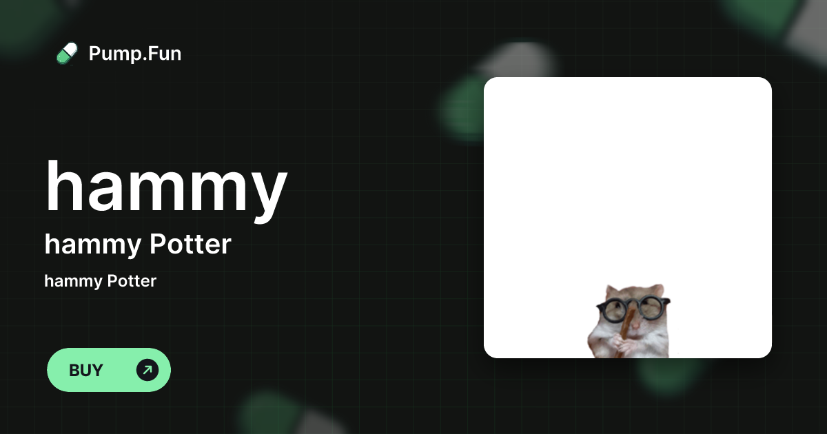 hammy Potter (hammy) - Pump