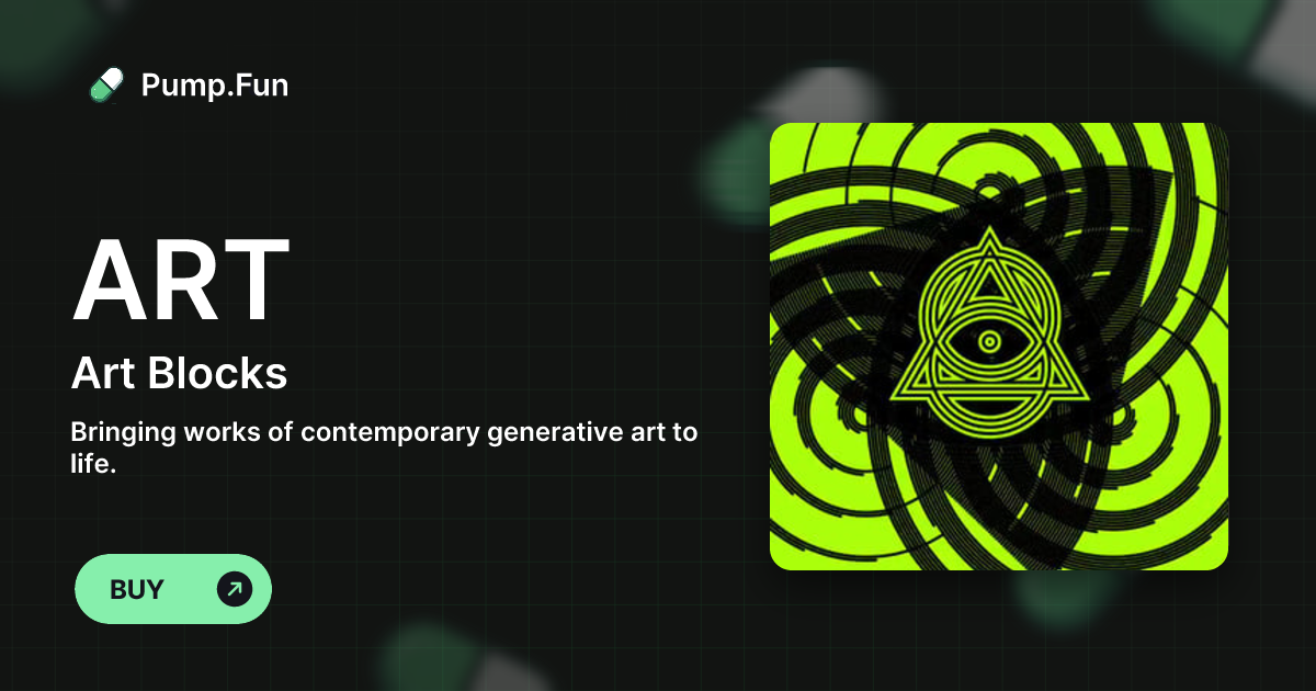Art Blocks (ART) - Pump