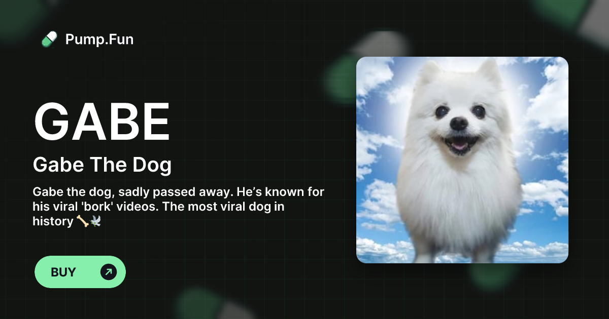 Gabe The Dog (GABE) - Pump