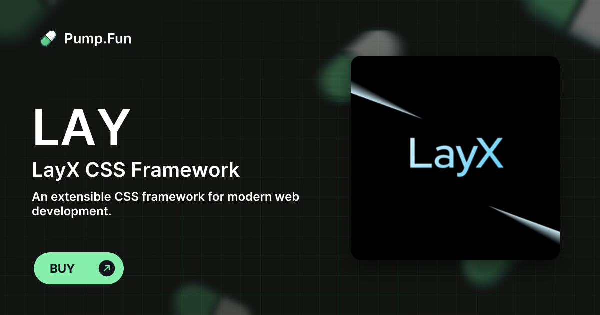 LayX CSS Framework (LAY) - Pump