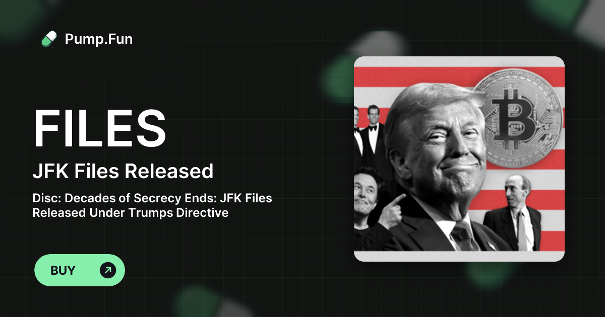 JFK Files Released (FILES) - Pump
