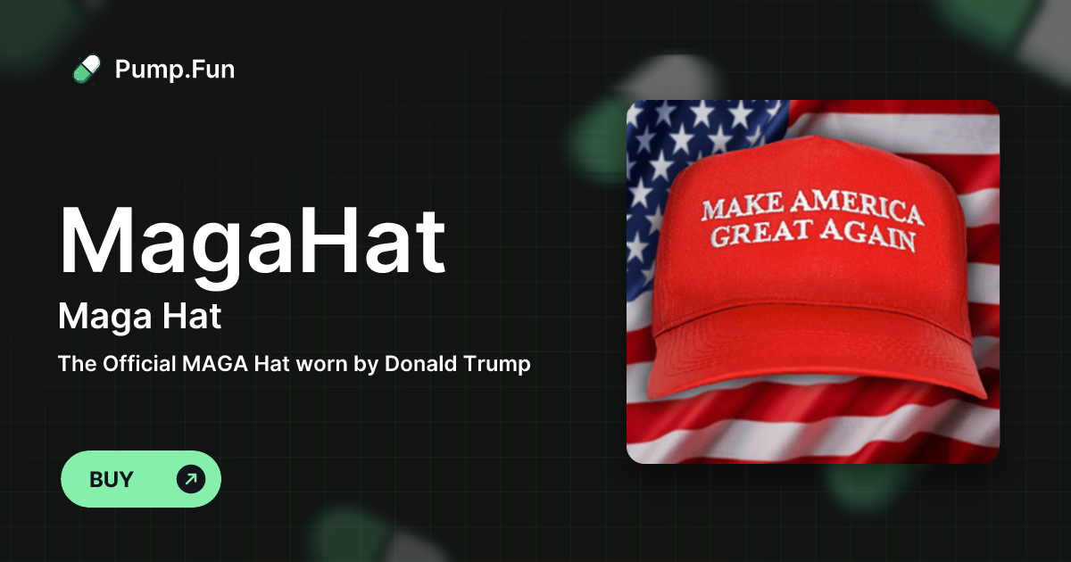 Maga Hat (MagaHat) - Pump
