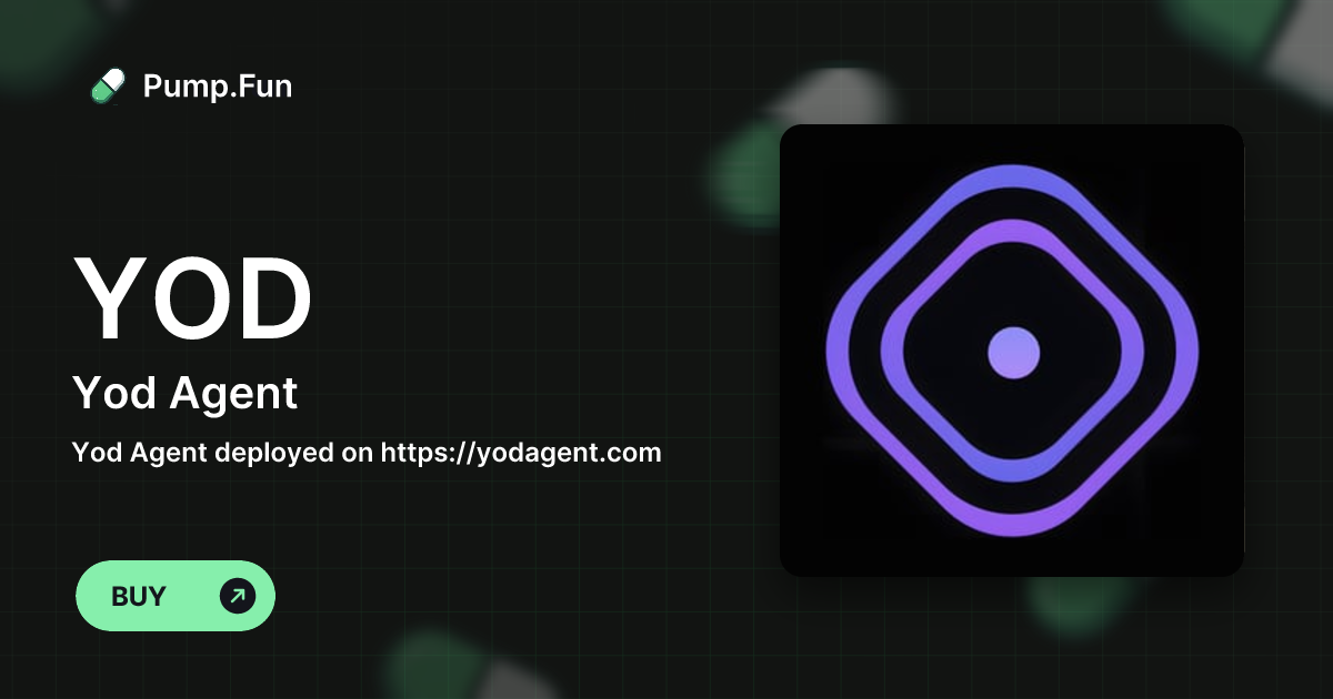 Yod Agent (YOD) - Pump